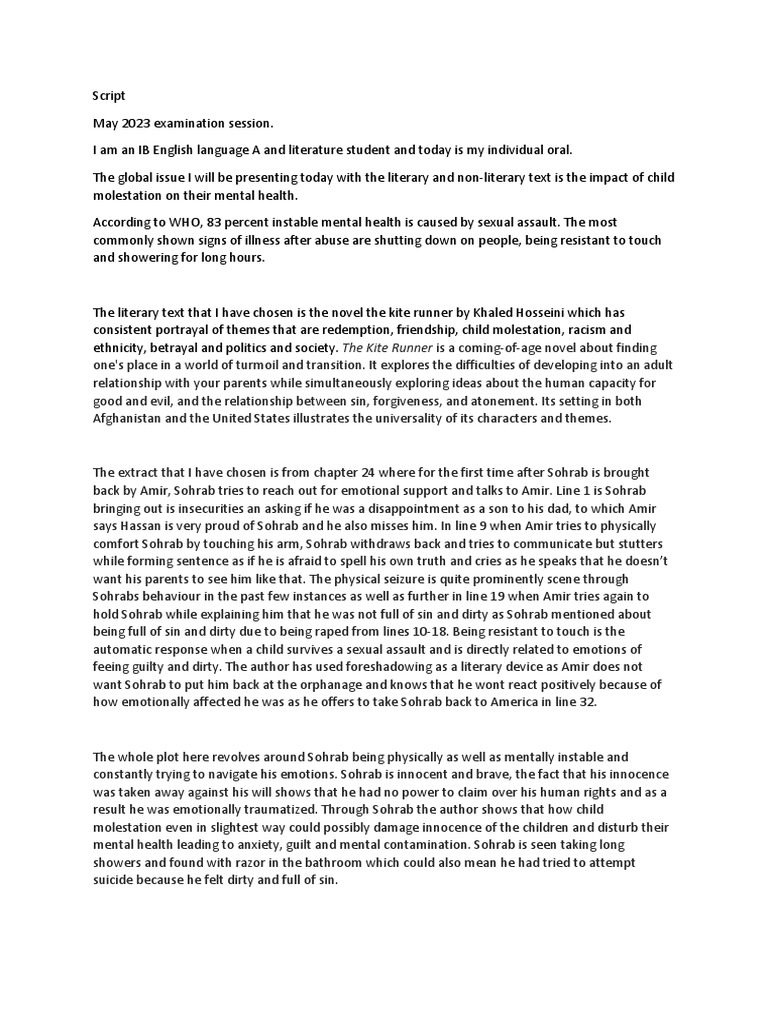 IO Script | PDF | Interpersonal Relationships | Psychology