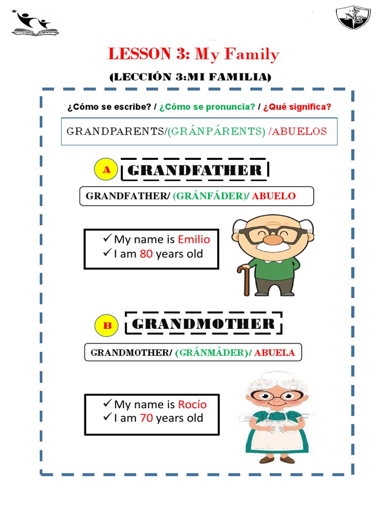 3.my Family Tercero | PDF