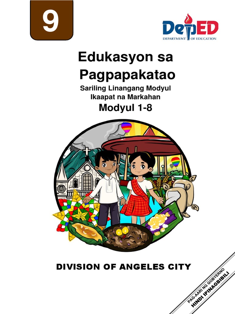 EsP 9 Q4 Modules Week 1 8 1 | PDF