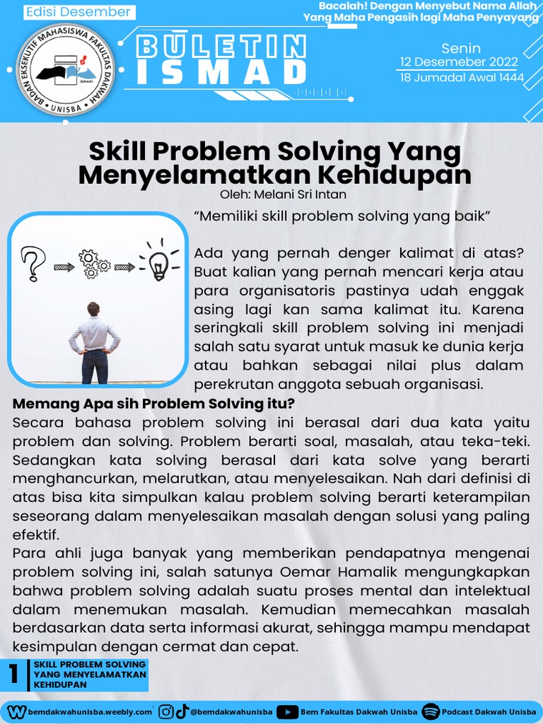 Buletin Ismad 1 | PDF