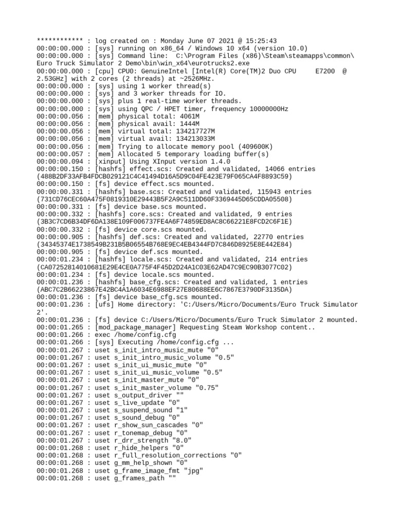 Game Log | PDF | Thread (Computing) | Operating System Families