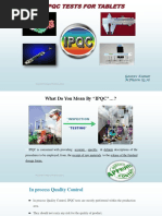 In-Process Checks in Tablet Compression | PDF | Tablet (Pharmacy ...