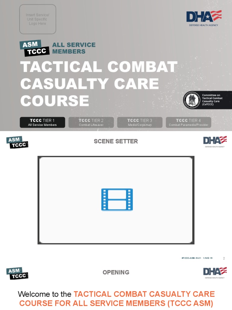 Introduction To TCCC ASM Didactic Presentation (With Videos) | PDF ...