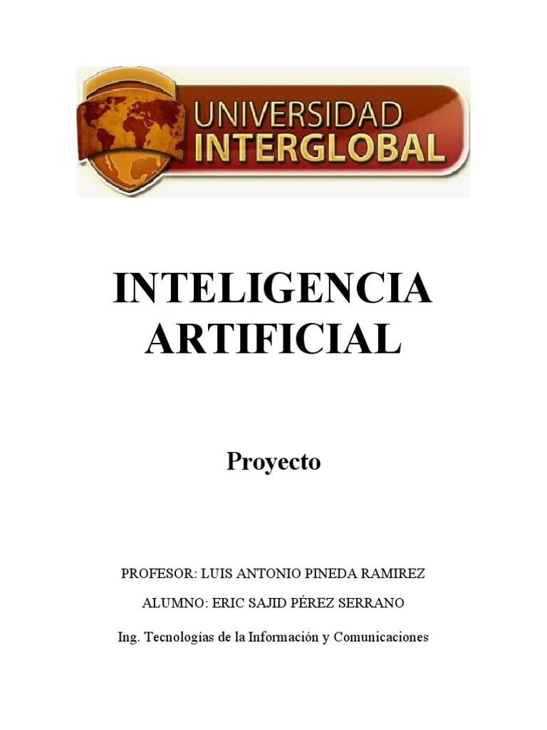 Proyecto IA Apa | Descargar gratis PDF | Inteligencia artificial | Inteligencia (IA) y semántica