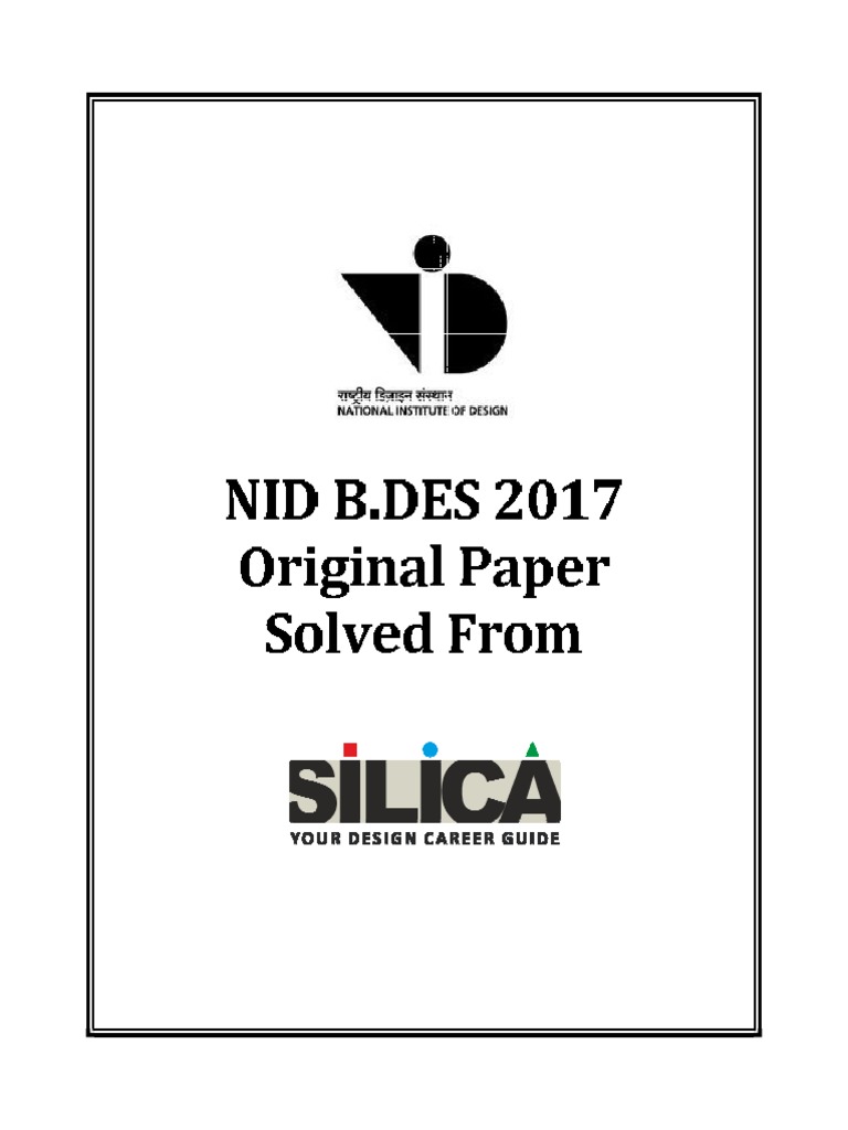 NID DAT Exam Study Materials Guide | PDF | Computers
