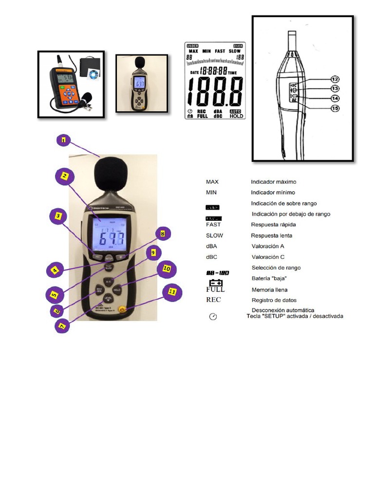 Imagenes de Sonometro | PDF