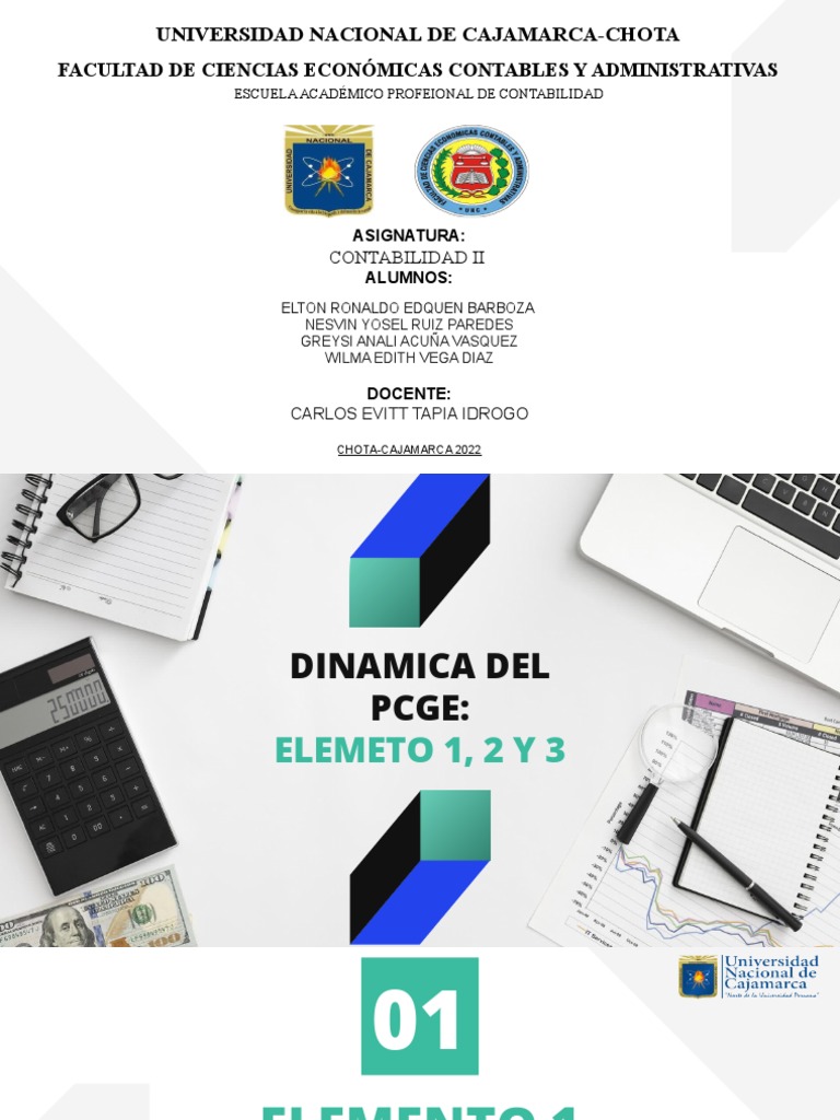 Dinamica Del Pcge 1, 2 y 3 | PDF | Costo | Devengo