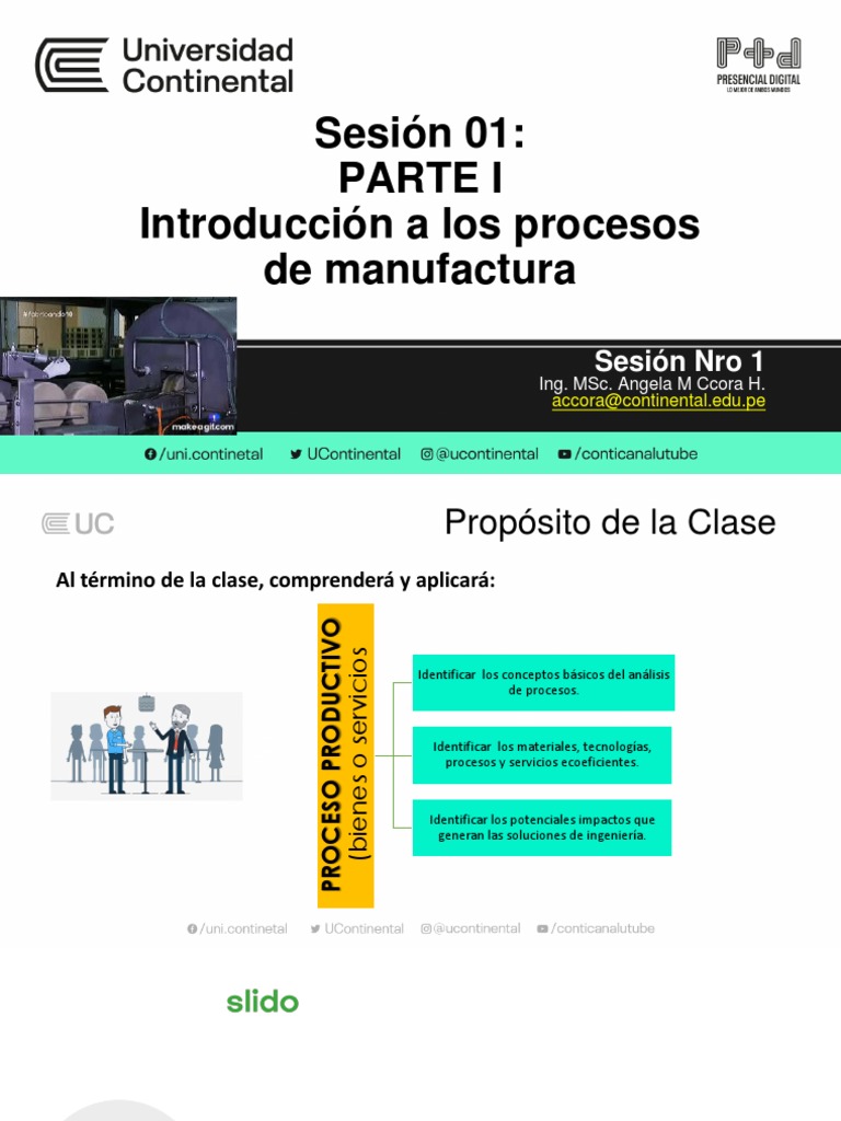 Introducción a los conceptos básicos de los procesos de manufactura | PDF | Factores de ...
