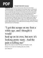 HEENT Focused Exam Soap Note | PDF | Allergen | Allergy