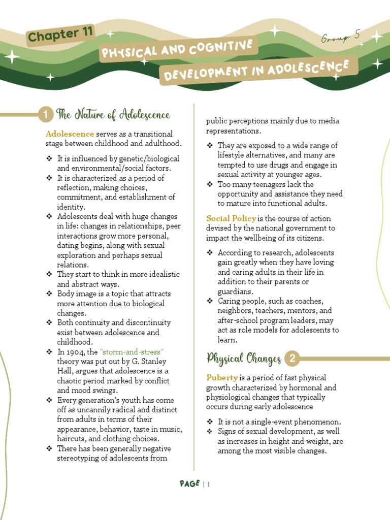 Understanding Adolescent Development: A Comprehensive Analysis of the ...