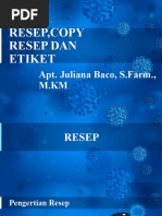 Bagian-Bagian RESEP | PDF