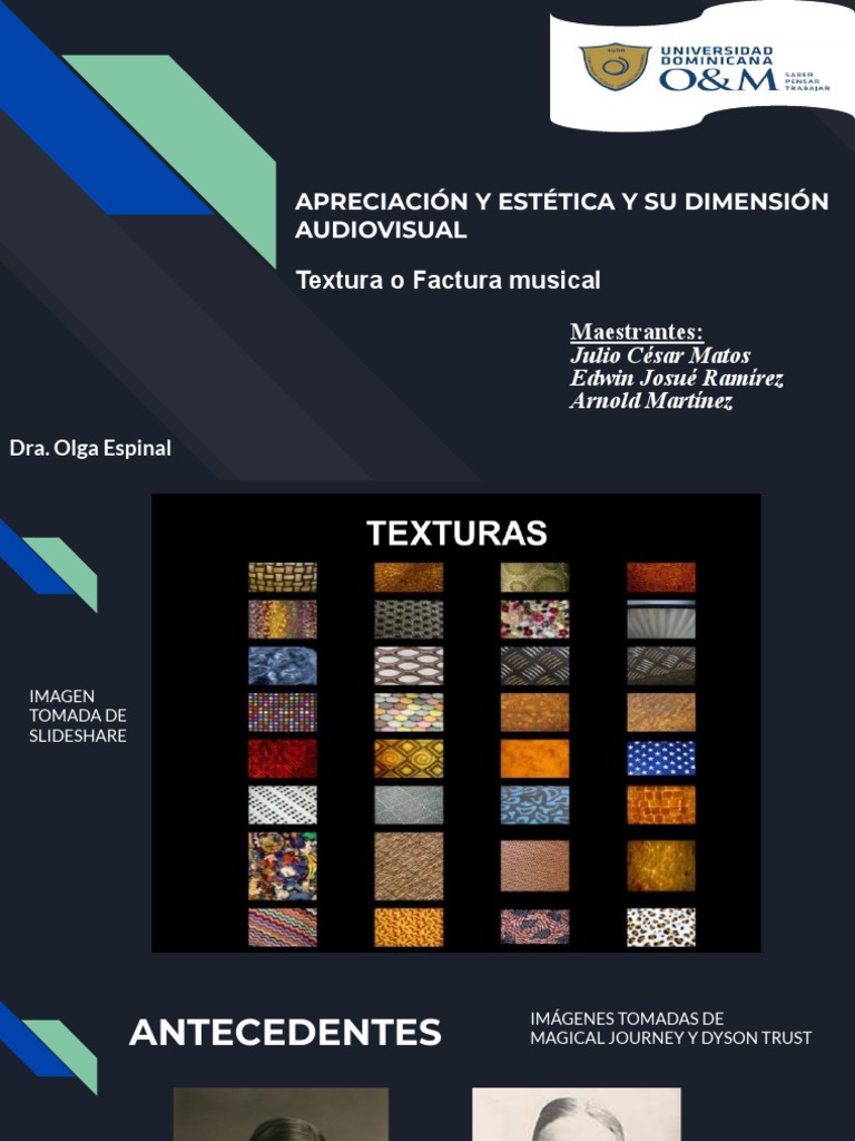 Tipos de Textura Musical en Educación | PDF | Artes del Lenguaje y ...