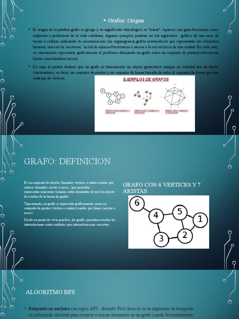 Algoritmo Bfs | PDF | Teoría de grafos | Informática teórica