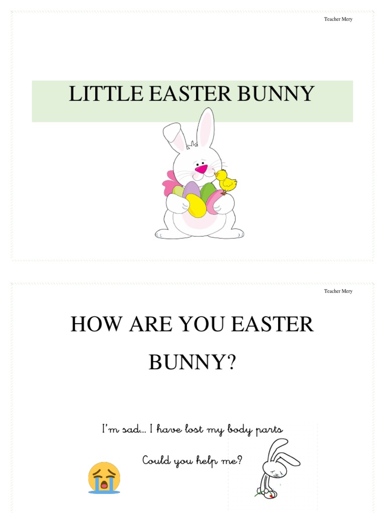 Little Easter Bunny Story | PDF