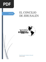 Hechos 15 El Concilio de Jerusalen | PDF | Pablo el apóstol | Bernabé