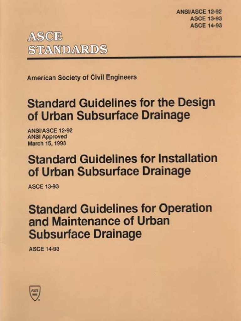 American Society of Civil Engineers._ American National Standards ...