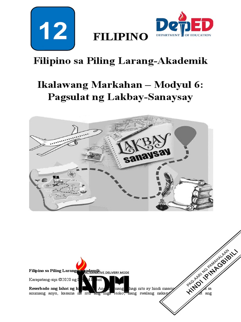 Fil12-PilingLarang-Akad Q2 Mod Wk6 | PDF