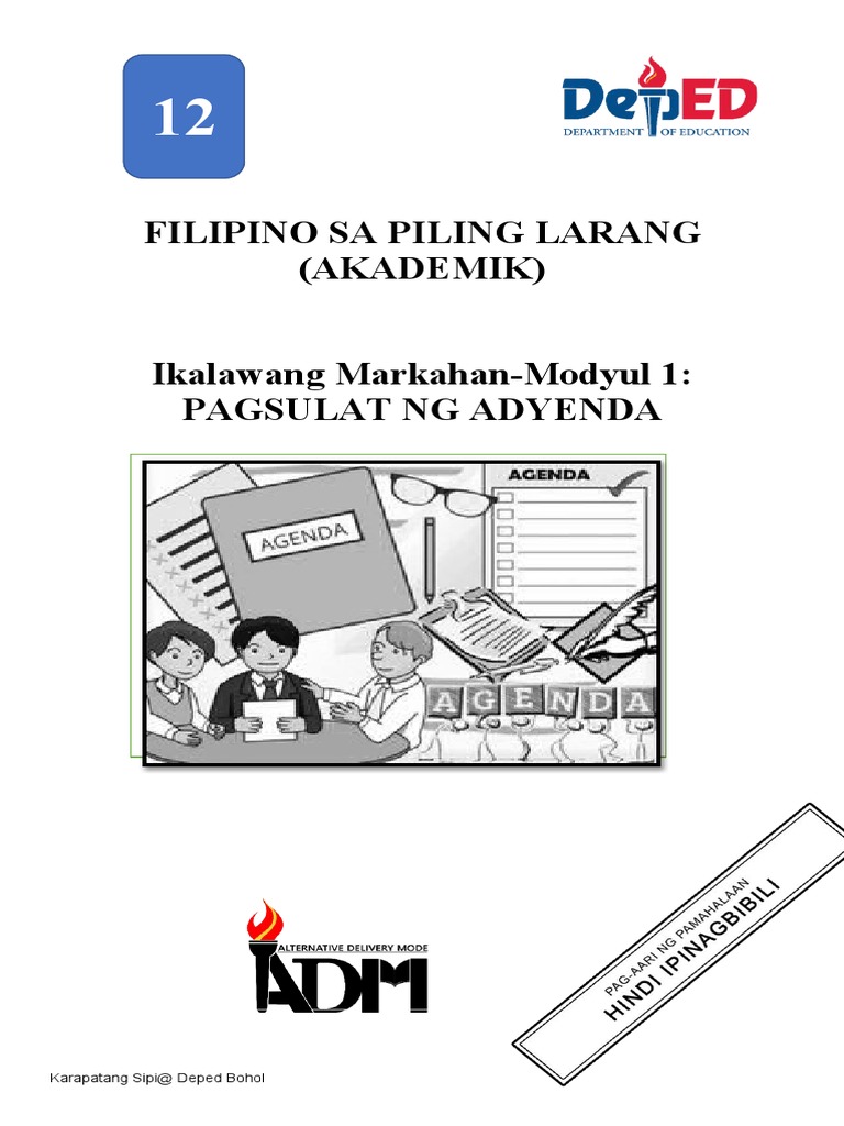 FIL 12 Piling Larang Akad - Q2 - Mod - Wk1 | PDF