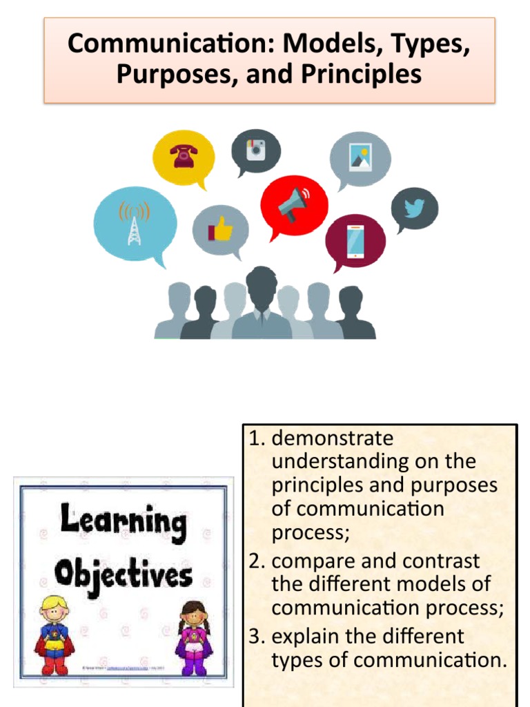 Comparing Communication Models: A Guide to the Principles, Elements ...
