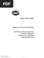 Ansi Z535.1 2017 Safety Color | PDF | Color | Hue