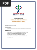 Proyecto de Mermeladas | PDF | Oferta (economía) | Mercado (economía)