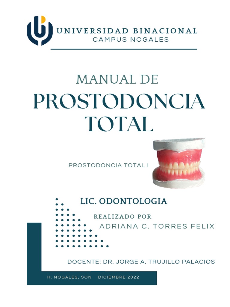 Guia Prosto Adriana Cecilia | PDF | Dentadura postiza | Boca