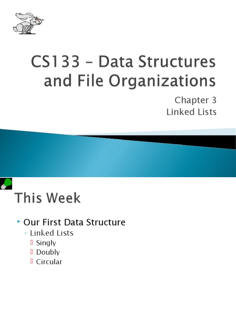 Chapter 3 - Linked Lists | PDF | Pointer (Computer Programming ... Chapter 3 - Linked Lists | PDF | Pointer (Computer Programming ...