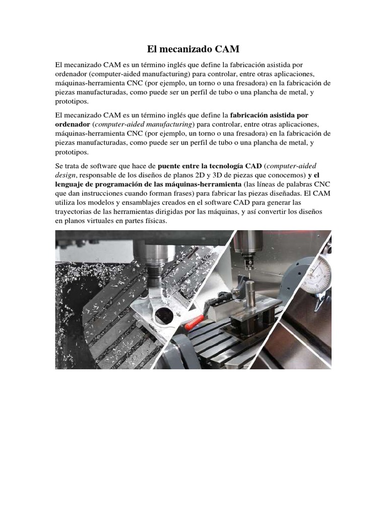 CAM DEFINICION Y EJEMPLO | PDF