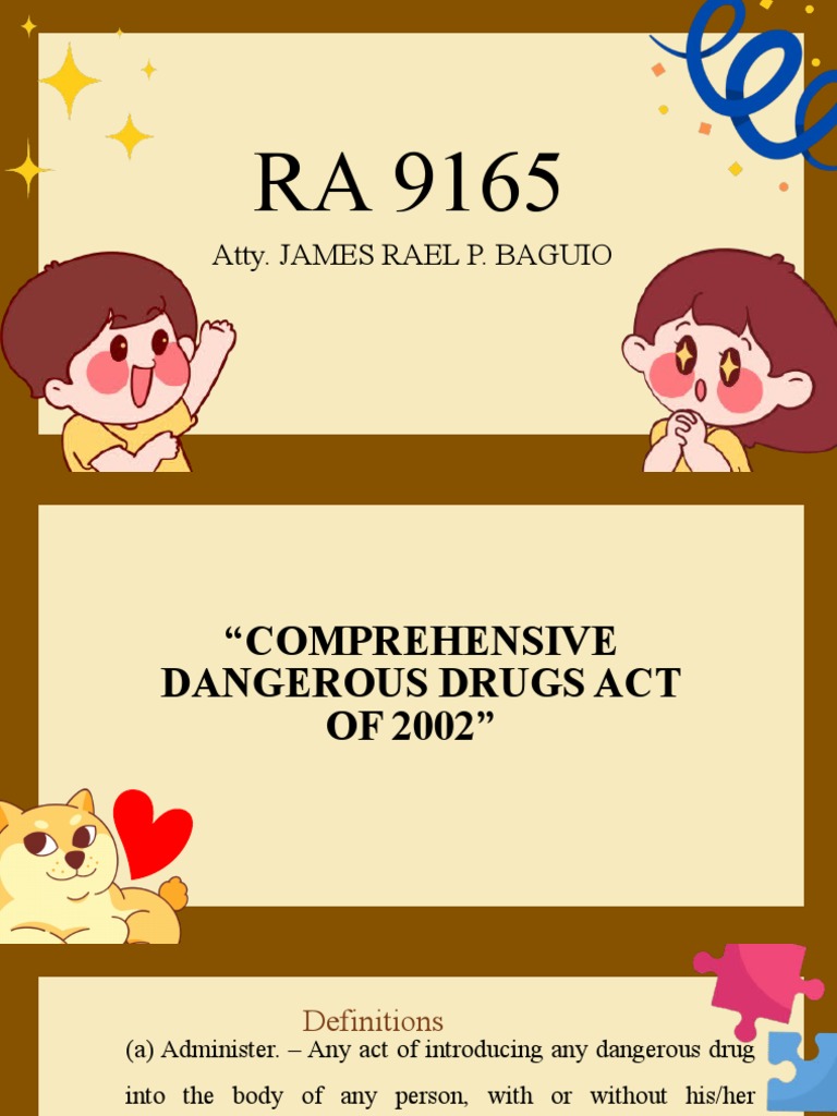 Ra 9165 | Download Free PDF | Cannabis (Drug) | Drugs