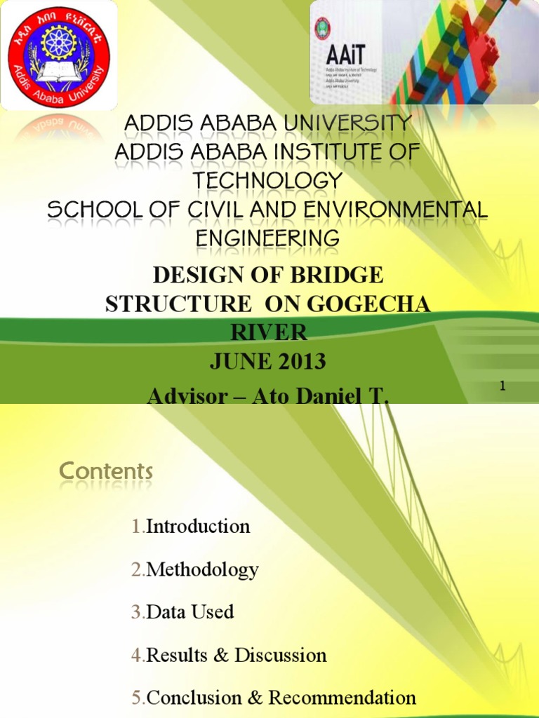 Bridge Presentation Final | PDF | Bridge | Structural Load
