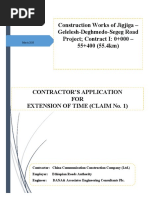 Extension of Time Claim (Detailed Analysis) | PDF | Building | Real Estate