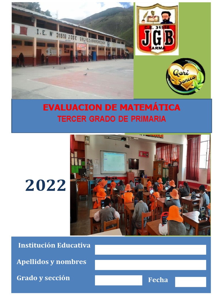 Ev. Mat. 3° Grado | PDF