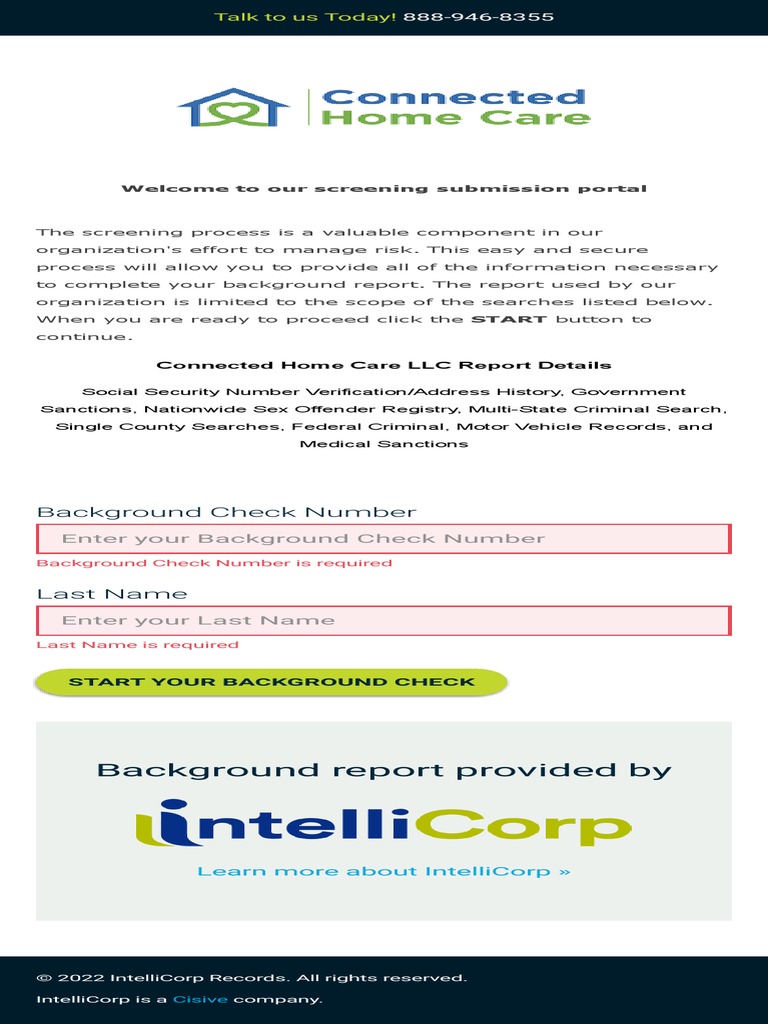 IntelliCorp Client Applicant Portal | PDF | Social Science