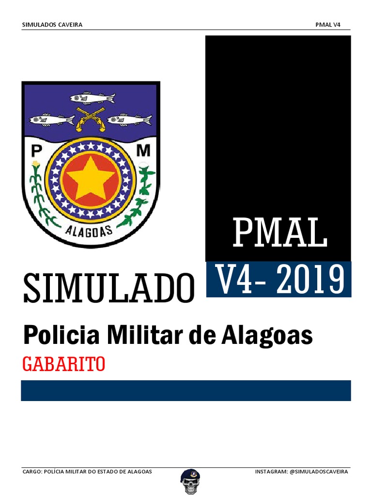 Gabarito PMAL V4 | PDF