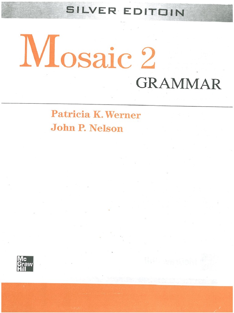 Mosaic 2 Grammar | PDF
