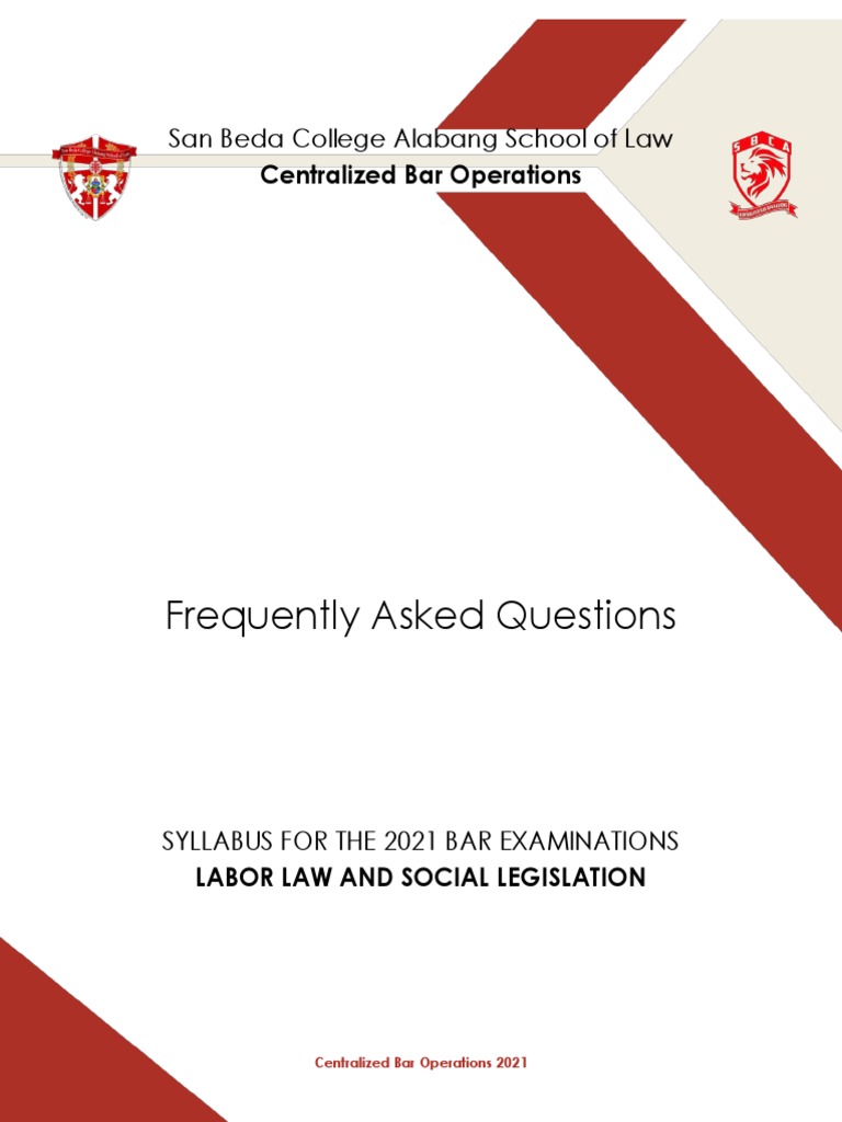 Centralized Bar Operations 2021 Guide | PDF | Employment | Domestic Worker