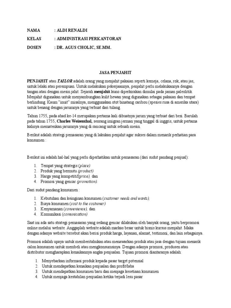 Aldi Renaldi - AP 117 | PDF