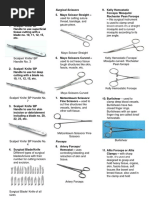 Operating Room Instruments | PDF