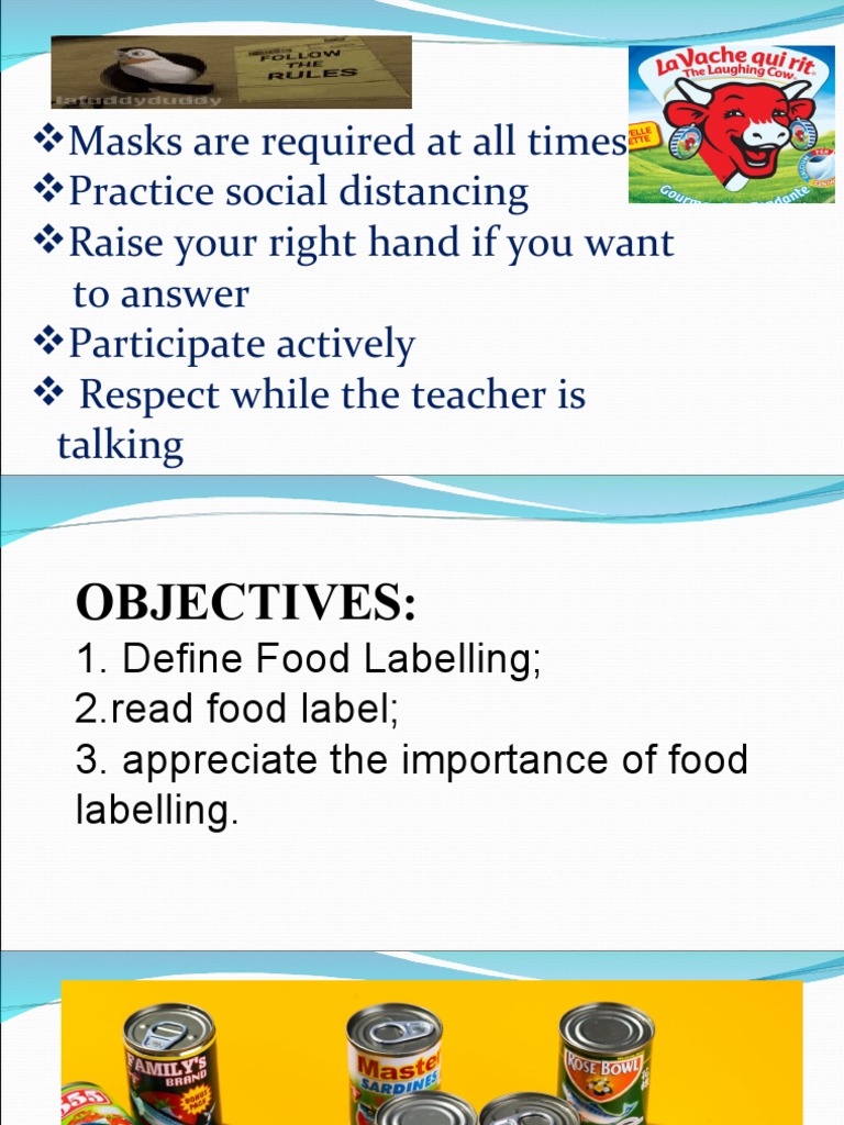 Food Label | PDF
