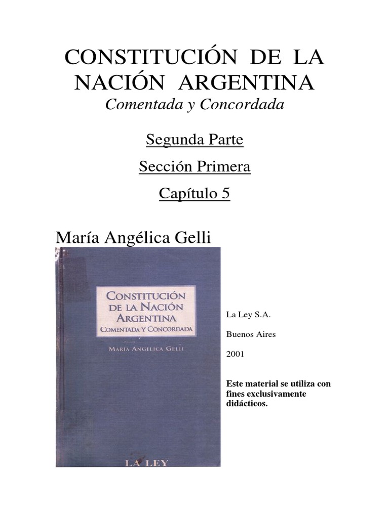 Gelli-Parte 2. Seccion 1. Cap 5 | PDF