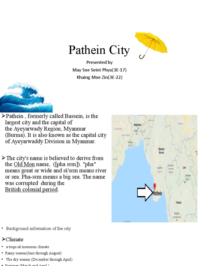 Pathein City: Overview and Attractions | PDF | Travel