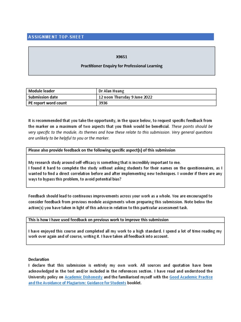 Promoting Self-Efficacy Through Classroom Environments: An Investigation into Primary School ...