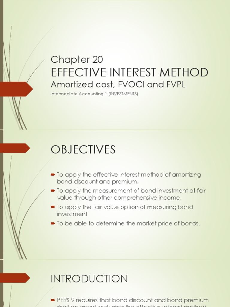 20 Chapter - 20 - Effective - Interest - Method PDF | PDF | Bonds ...