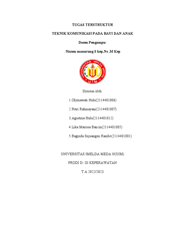 Tugas Komunikasi P4 | PDF