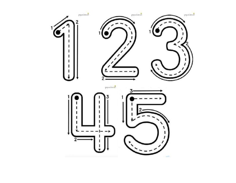 Numeros 1-5 | PDF