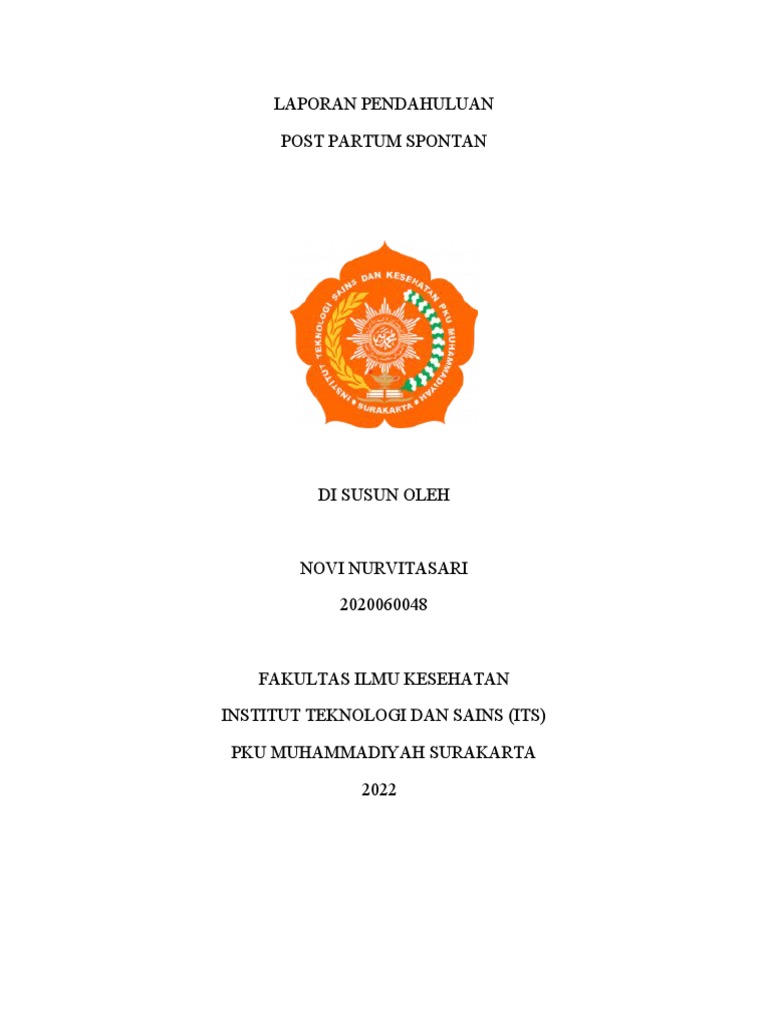 LP Partus Spontan | PDF