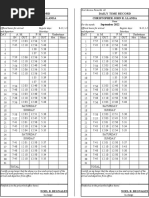 Dtr-Excel Template | PDF