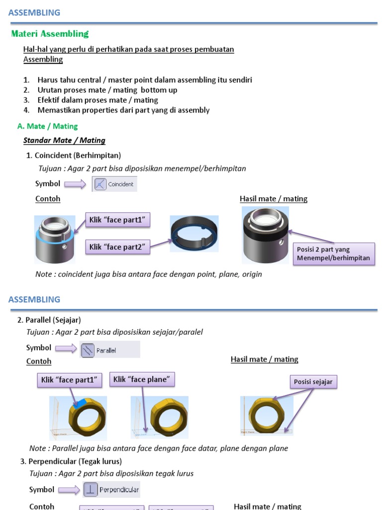 BAB - 14 15 Materi Assembling | PDF