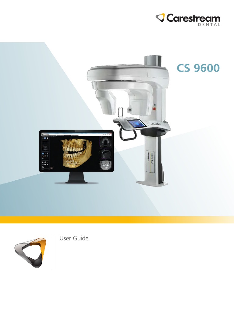 Cs 9600 | PDF | Medical Imaging | Graphical User Interfaces