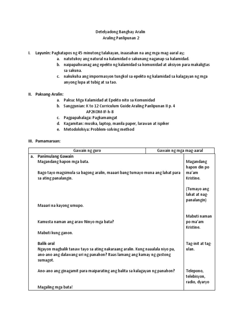 Ap Lesson Plan | PDF